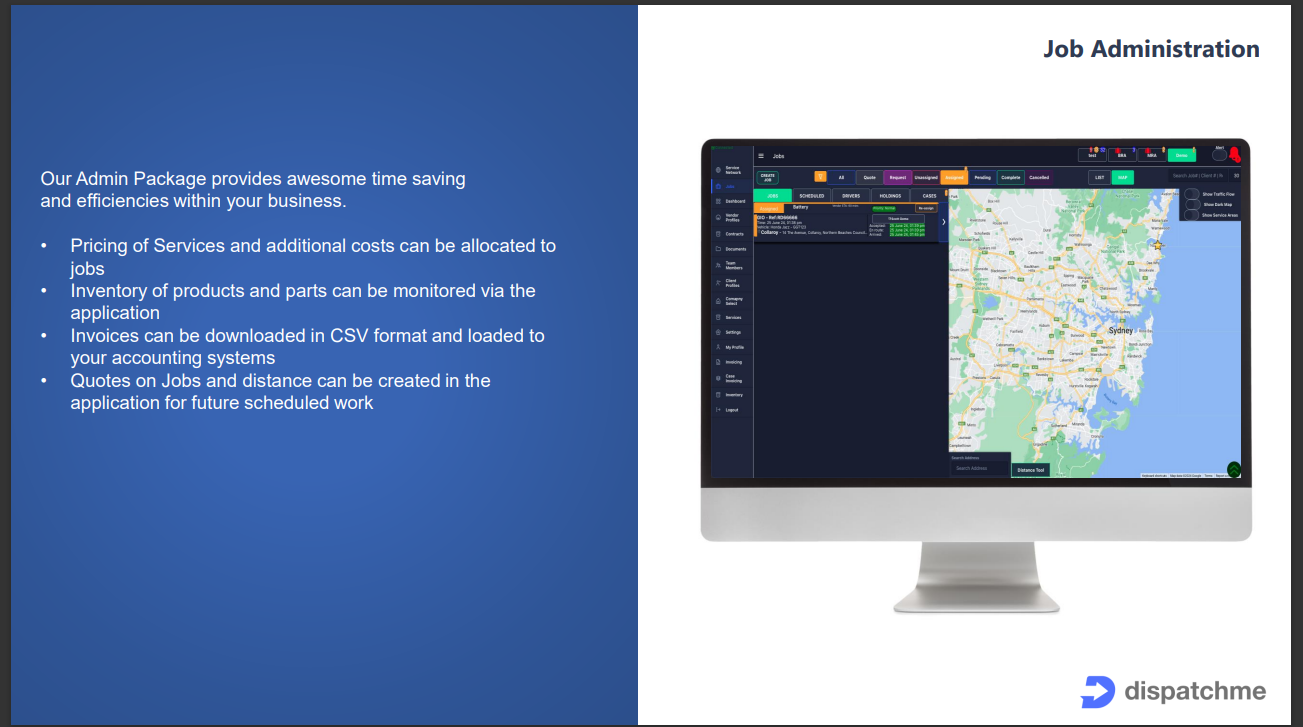 DispatchMe - Modern Delivery Management Solutions